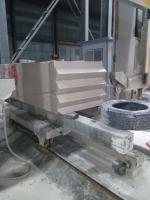China Four Spindle Linkage CNC Diamond Wire Saw Machine 3000x3000x1500mm 11kw for sale