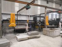 China High Speed Stone Slab Cutting Machine 3200×2000mm Worktable with 15-22KW Motor for Granite Processing for sale