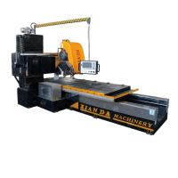 China HSQB-600 Manual Stone Cutting Machine 600mm Blade 15KW Motor for Granite Marble Processing 3200mm Capacity for sale