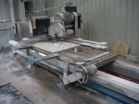 China HSQB-600 Manual Stone Cutting Machine 600mm Blade 15KW Motor for Granite Marble Processing 3200mm Capacity for sale
