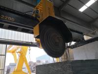 China Heavy Type Middle Block Stone Processing Machine HBKQ-1600 with 3200mm Max Size and 220V Power for sale