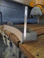 China 5 Axis Bridge Cutting Machine 3200x2000mm CNC Stone Cutter 26kw Power Off Memory for sale
