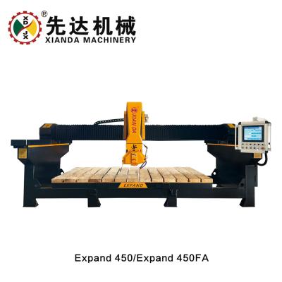 China 4 Axis Bridge Cutting Machine 18.5KW Power for Stone Processing with 3200mm×2000mm Worktable for sale