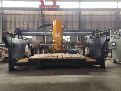 China High Accuracy Integrated Bridge Cutting Machine for Granite & Marble - 3200×2000mm Processing, 20.5KW Power for sale