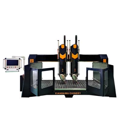China 4 Axis Arc Slab & Column Stone Carving Machine For Marble And Granite for sale