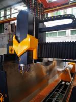 China 4 Axis CNC Stone Carving Machine 7.5KW 0.02mm Accuracy for Marble Granite for sale