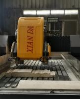 China 3 Axis Linear Cutting Machine 1400x3000mm Trolley 15kw Main Motor for Stone for sale