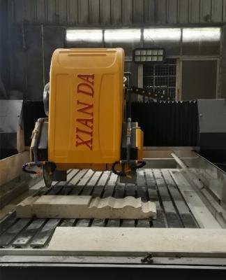 China 3 Axis Linear Cutting Machine 1400x3000mm Trolley 15kw Main Motor for Stone for sale