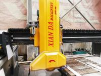 China CNC Infrared Bridge Stone Cutting Machine 15-22kw 3200x2000mm Trolley for sale