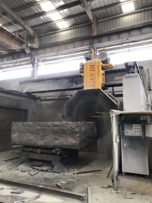 China Bridge Cutting Machine 15m³/h Water Consumption 57/67kw for Granite Marble Block for sale