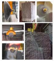China High Precision Block Bridge Cutting Machine 15m3/H Water Consumption 57/67kw Power for sale