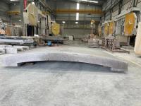 China CNC Diamond Wire Saw Machine 1600mm Wheel 11kw Motor for Marble Granite Profiling for sale