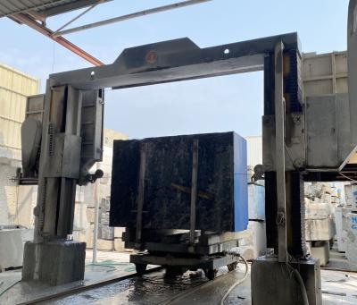 China 1300x2500mm Trolley Stone Machine for Block Dividing 4m3/H Water Consumption CNC for sale