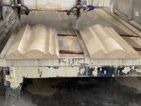 China Stone Profile Cutting Machine 3 Axis CNC Linear Cutter 2500mm Max Cutting Diameter for sale