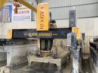 China Stone Profile Cutting Machine With Dual Beam Bridge Type Linear Cutting And Milling for sale