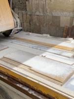 China Automatic Stone Profile Cutting Machine 150mm Cutting Depth 2500mm Diameter for sale