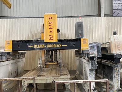 China Dual beam bridge type linear cutting and milling machine for large scale special-shaped stone for sale