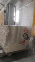 China 4 Axis CNC Diamond Wire Saw Machine 1600mm Wheel for Stone Slab Column Letter Cutting for sale