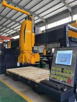 China 5 Axis Bridge Cutting Machine 450mm Blade CNC Stone Cutting with Milling for sale