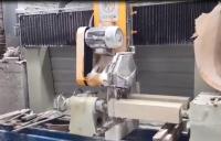 China PLC CNC Baluster Column Cutting Machine 500mm Max Blade Diameter 2500mm Processing Length for sale