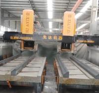 China 3 Axis CNC Dual Beam Bridge Type Four Blade Cutting Milling Machinery 3500mm Processing Length 600mm Lifting Travel for sale
