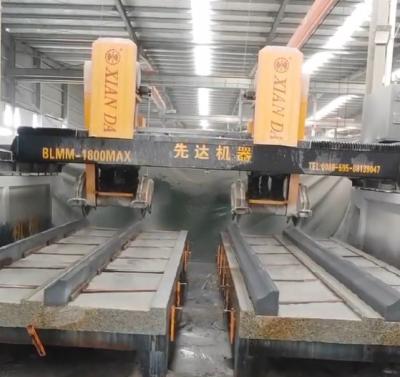 China 3 Axis CNC Dual Beam Bridge Type Four Blade Cutting Milling Machinery 3500mm Processing Length 600mm Lifting Travel for sale