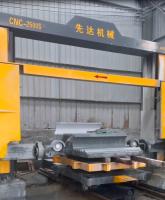 China CNC Diamond Wire Saw Machine 1600mm Wheel Diameter 11kw Main Motor for Stone Cutting for sale