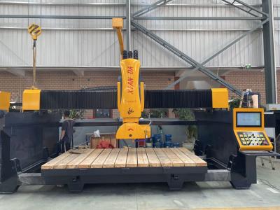 China 5 Axis CNC Bridge Cutting Machine 30kw 7500kg with Power Off Memory Function for sale