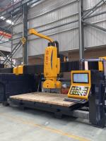 China 5 Axis CNC Bridge Cutting Machine 30kw 7500kg with Power Off Memory Function for sale
