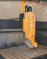 China 5-Axis Bridge Cutting Machine for Stone Profiling with 350-600mm Blade Range and 500mm Lifting Stroke for sale