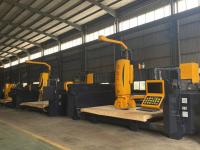 China Fully 5 Axis Automatic Bridge Saw Cutting Machine 30kw 350-600mm Blade with Power Off Memory for sale