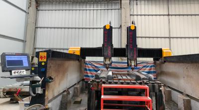 China Precise 3-Axis CNC Planar Stone Carving Machine 2000x3000mm for Large Scale Stonework for sale
