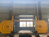China CNC Diamond Wire Saw Machine 1600mm Wheel for Stone Slab Column Special Shapes Cutting for sale