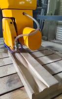 China 5 Axis Bridge Cutting Machine 3400x2000mm Worktable 30kw for Stone Processing for sale