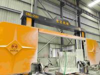 China CNC Diamond Wire Saw Machine 11kw Motor 0-40m/s Wire Speed for Stone Cutting for sale