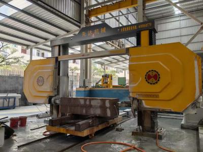China CNC Diamond Wire Saw Machine 11kw 16.7m Wire Length CE SGS IAF Certified for sale