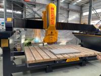 China Automatic CNC 4 Axis Bridge Stone Cutting Machine 15kw 3200x2000mm for sale