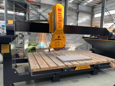 China Automatic CNC 4 Axis Bridge Stone Cutting Machine 15kw 3200x2000mm for sale