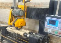 China CNC PLC Two Pcs Baluster Cutting Machine 500mm Blade 1500mm Max Processing Diameter for sale