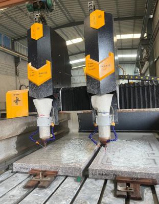 China 3 Axis CNC Stone Carving Machine 1600x2500mm Worktable for Marble Granite for sale