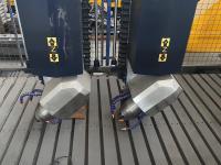 China Xianda 4 Axis CNC Stone Carving Machine 0.02mm Accuracy 5.5KW Spindle for sale