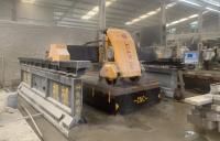 China Stone Profile Cutting Machine 1300x3000mm Trolley 400-600mm Blade for Linear Cutting and Milling for sale