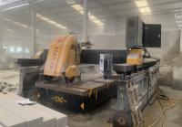 China Stone Profile Cutting Machine 1300x3000mm Trolley 400-600mm Blade for Linear Cutting and Milling for sale