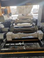 China Four Head CNC Stone Profiling Machine for Baluster 500mm Blade 1500mm Length for sale