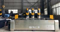 China CNC Stone Carving Machine 0.02mm Accuracy 3 Axis Electric Control System 1300x2500mm Worktable for sale