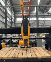 China 5 Axis CNC Bridge Saw Machine 3200mm Marble Granite Cutting with Italy ESA System for sale