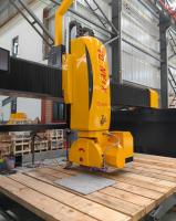 China Italian System 5 Axis CNC Bridge Saw Milling Machine 3200x2000mm Worktable 0-360° Rotation for sale