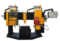 China CNC Stone Round Table Cutting Machine 22/30kw 600mm Blade High Speed for sale