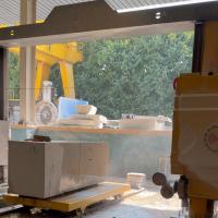 China Diamond Wire Saw Machine And Long Life Time Advantage Control CNC Blade Material Diamond for sale