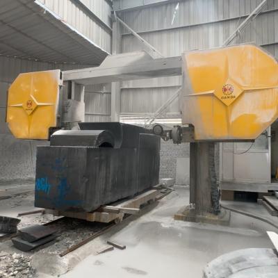 China CNC Diamond Wire Saw Machine 11kW Electric Automatic 360° Rotation for Stone Cutting for sale